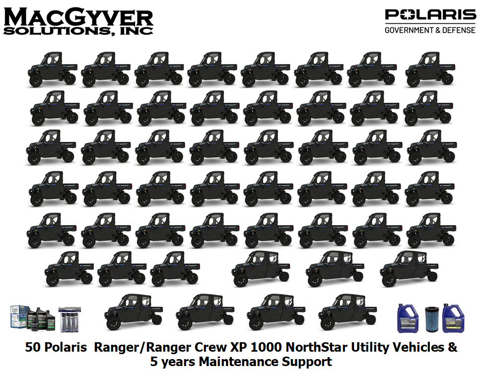 $2M Delivery Order for Polaris Ranger XP1000 NorthStar, Polaris Ranger ...